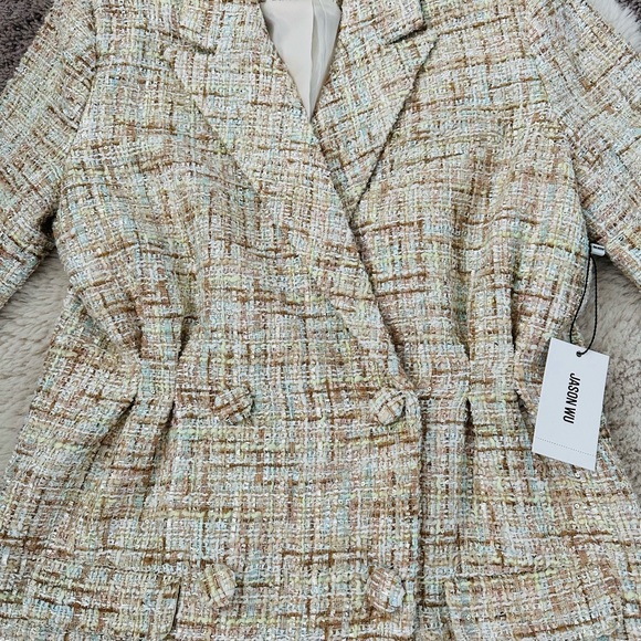 Jason Wu | Dresses | Nwt Jason Wu Tweed Suit Jacket Mini Dress Size M ...